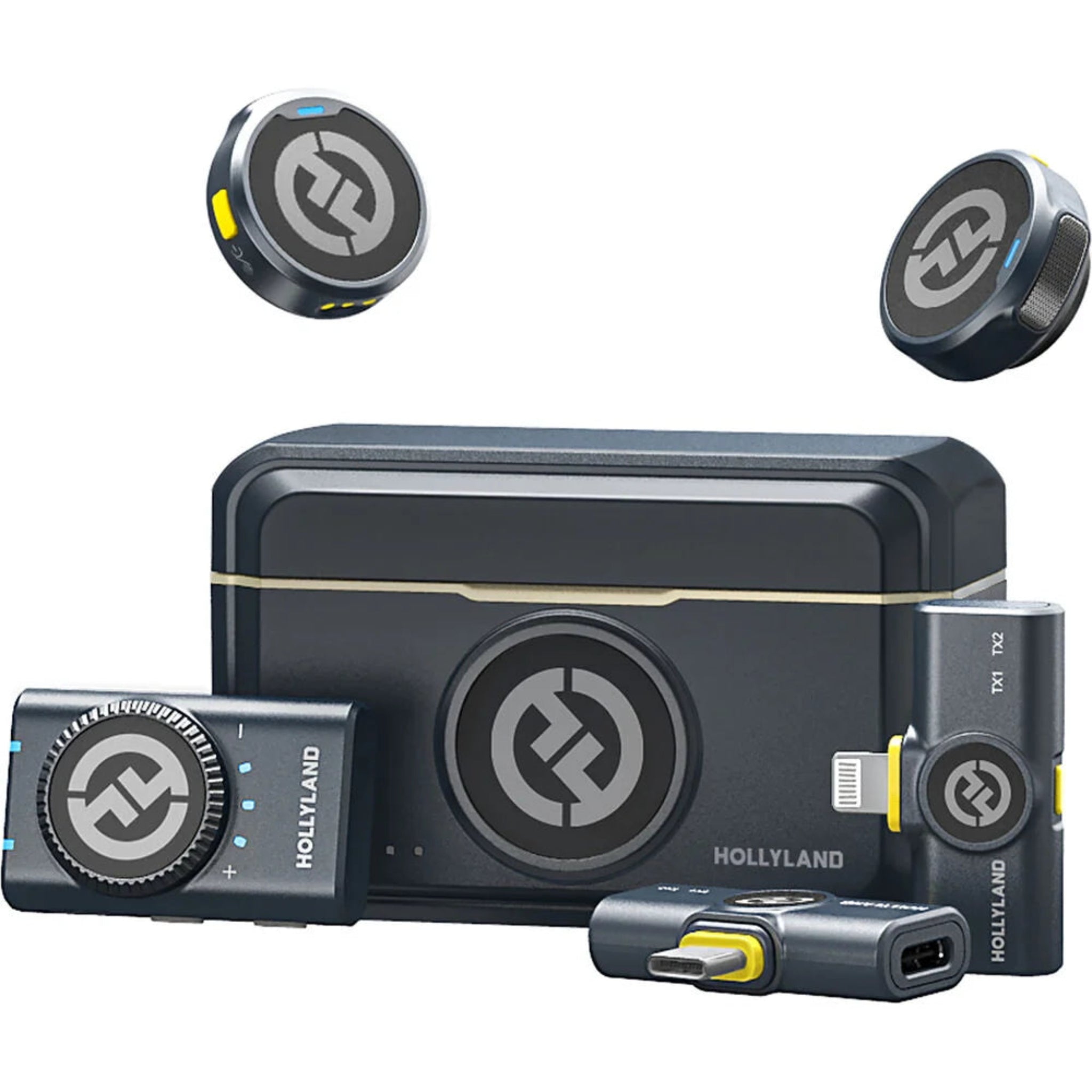 Hollyland LARK M2 Combo – DUO 2-Person Wireless Microphone System