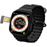 C96 Android 4G/5G SIM Smart Watch | Large Display, GPS, Rotating Camer